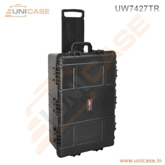 Rolling Equipment Carry Case with Custom Foam - UW7427TR