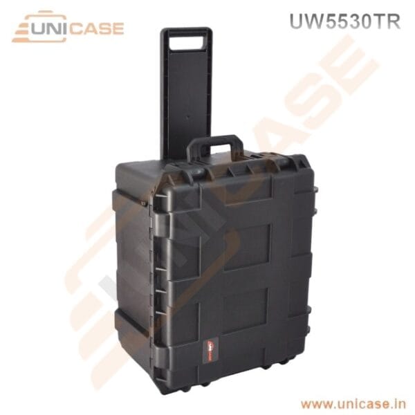 Waterproof Hard Tools Carry Case on Wheels - UW5530TR
