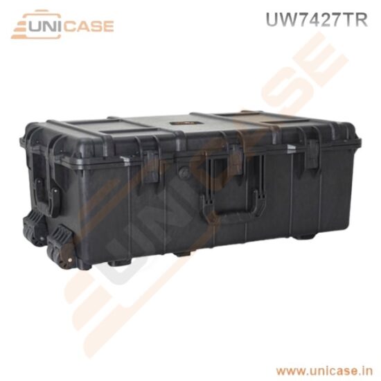 Rolling Equipment Carry Case with Custom Foam - UW7427TR