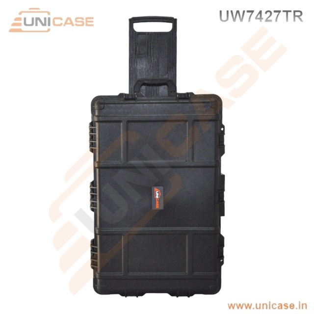 Rolling Equipment Carry Case with Custom Foam - UW7427TR